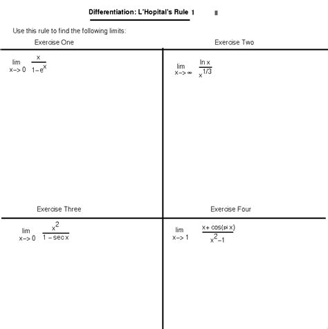 Limits And Continuity Math100 Revision Exercises Resources