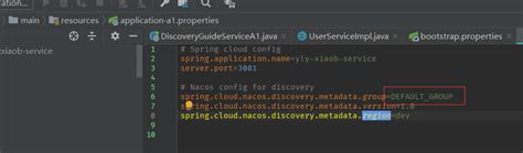discovery guide service引用nacos的配置问题 Issue Nepxion Discovery GitHub
