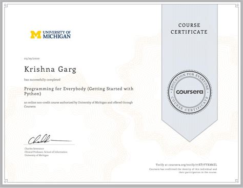Krishna Garg On Linkedin Programing Pythonprogramming Pythoncode Completed Certificate