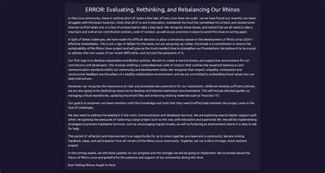 Ubuntu Core Desktop Retrasa Su Lanzamiento Y Rhino Linux Pone En Pausa Su Desarrollo