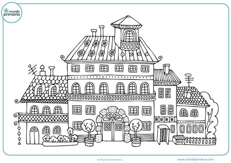 Edificio Para Colorear