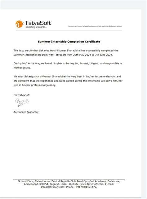 Harshil Sakariya On Linkedin Internship Tatvasoft Dotnet Angular Postgresql