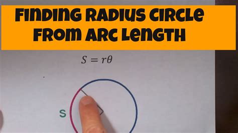 How To Find Radius In Circle At Scott Mcrae Blog