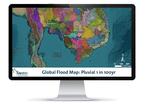 Future Scenario Planning Global Flood Map Climate Haskoning