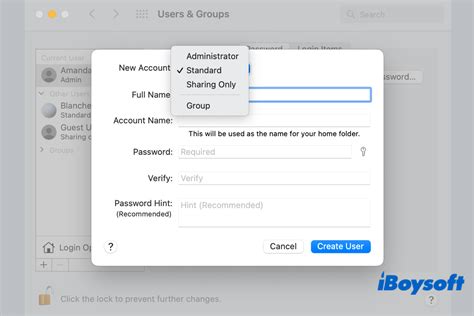 2024 How To Create A New User On Mac