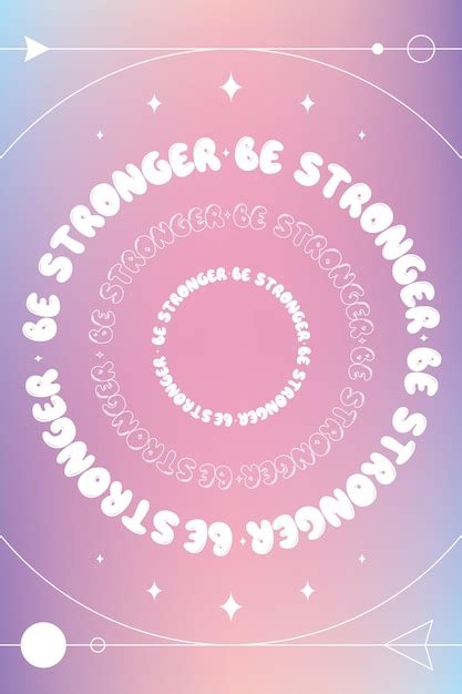 동기 부여 텍스트와 함께 다채로운 그라디언트 배경 터 프리미엄 벡터