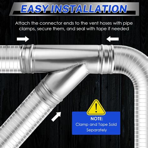 Natgai 4 Inch 3 Way Duct Splitter 45°metal Hose India Ubuy