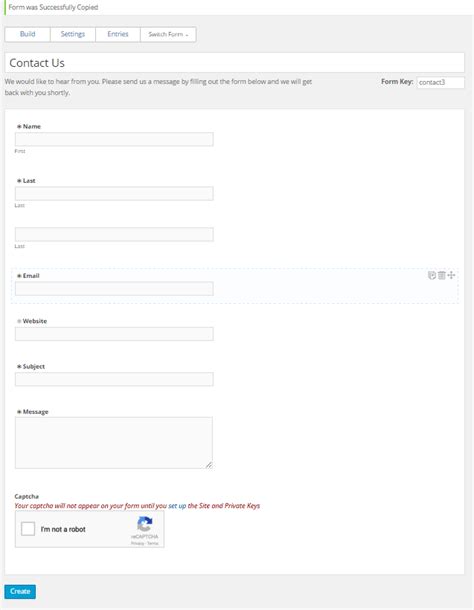 Creating A Contact Page With The Customizr Theme And The Formidable