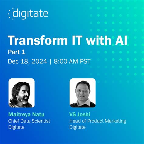 Digitate On Linkedin Aiops Itoperations Generativeai