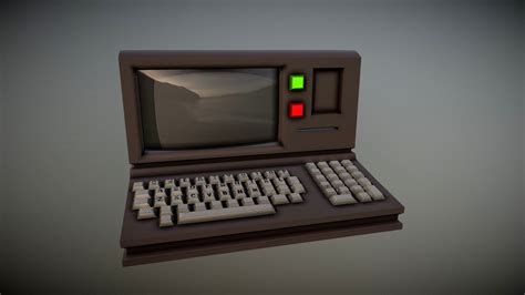 Ibm Computer 3d Model