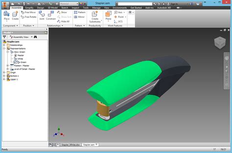 Self Illuminated Objects Are Looking Different In Shaded View In Inventor 2016 And Later