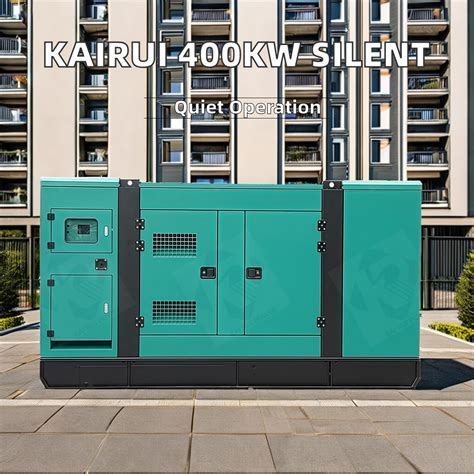 Super Silent Diesel Generators Meeting Stringent Data Center Noise