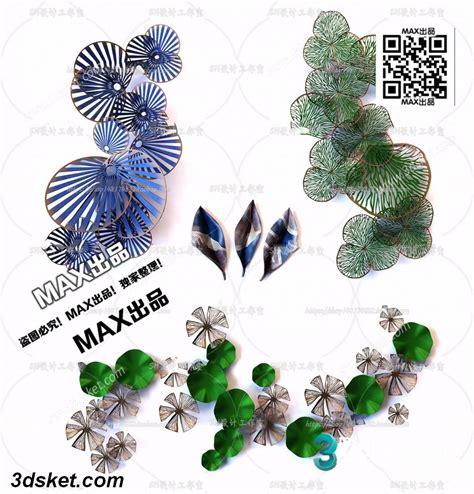 Free Download Wall Decor Model 029 Download 3d Model Free 3dskymodel