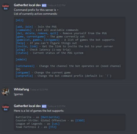 I Made A Discord Bot For Pugs Organizing Games For Small Communities