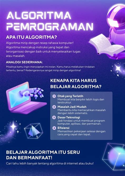 Gratis Desain Contoh Contoh Algoritma Canva