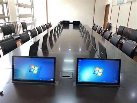 Smart Electric LCD Monitor Lift Video Conference System Monitor and All ...