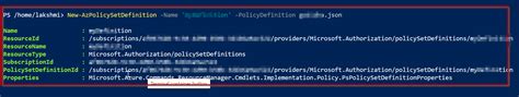 Deploy Azure Initiative Set Definition With Azure Powershell Stack
