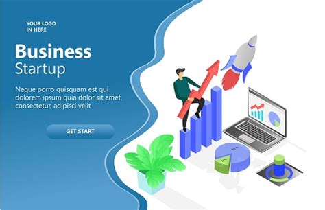 로켓 기술을 사용한 시작 발사의 그림 방문 페이지 전단지 인포그래픽 및 기타 그래픽 관련 자산벡터에 적합 3차원 형태에 대한