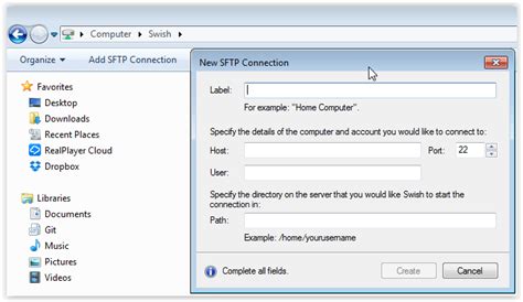 映射SFTP服务器到Windows驱动器的免费解决方法 英国羽西