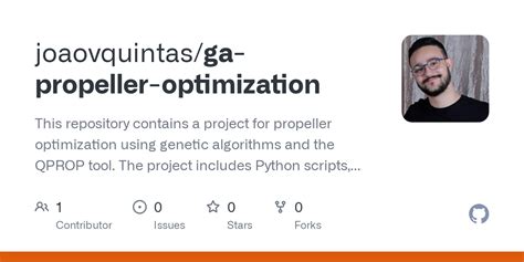 Github Joaovquintas Ga Propeller Optimization This Repository