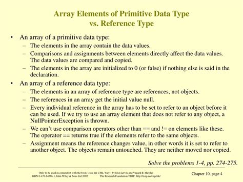 Ppt Arrays Of Reference Types And Array Lists Powerpoint Presentation