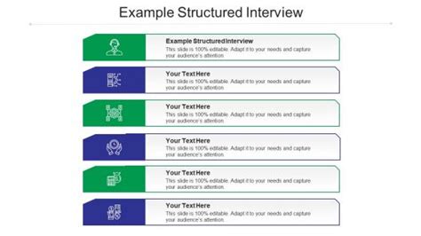 Structured Interview Process PowerPoint Presentation And Slides SlideTeam