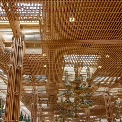 Indoor Bamboo Solutions In Kempegowda Airport From Moso® Bamboo
