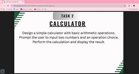 Video Dasari Pavan Kumar On Linkedin Pythonprogramming Calculatorproject Guidevelopment