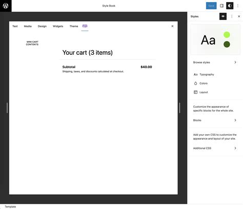 Style Book Mini Cart Contents Block Displays A White Box Without Content · Issue 8177