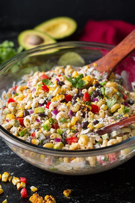 Mexican Pasta Salad Quick And Easy Cooking Classy