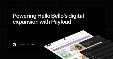 Powering Hello Bellos Digital Expansion With Payload Headless E Commerce Evan Cusack