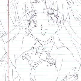 Happy Anime Girl By Jimdragon On Newgrounds