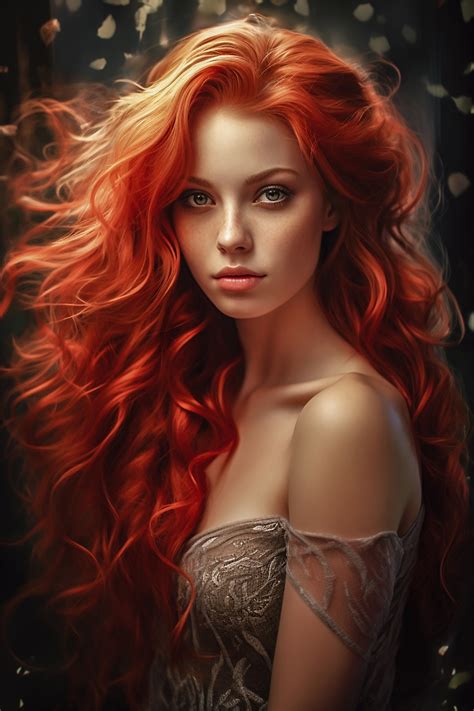 Download Ai Generated Woman Redhead Royalty Free Stock Illustration Image Pixabay
