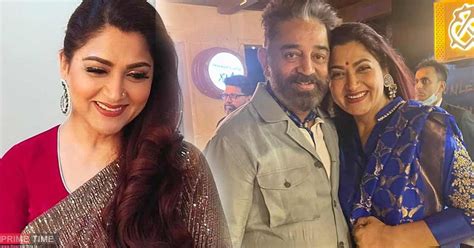 Khushbu Sundar Refers Kamal Haasan As Her Hero The Primetime News