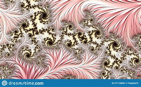 Fractal Complex Color Mandelbrot Set Detail Digital Artwork For Creative Graphic Design Stock