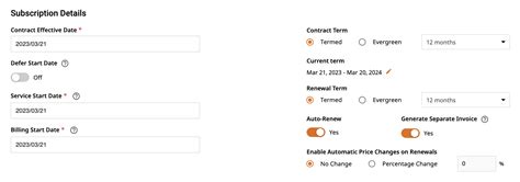 Create New Subscription Ordway Support Portal