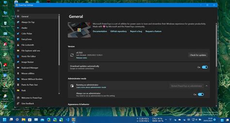 Startup Silently · Issue 26430 · Microsoftpowertoys · Github