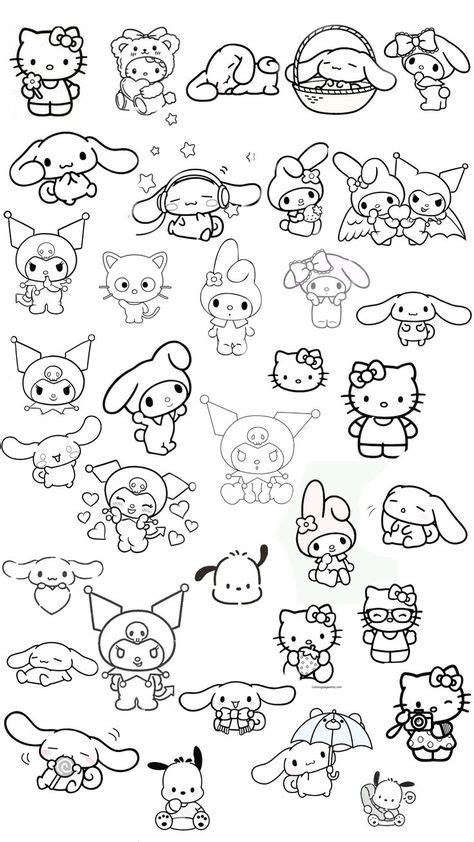 Расскраска хеллоу китти Immagini Hello Kitty Hello Kitty Immagini