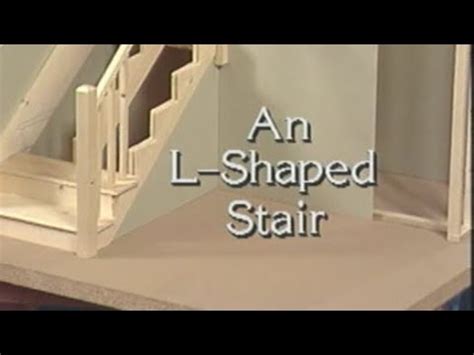 How To Build Stairs An L Shaped Stair YouTube