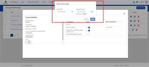 Manage Workflow Help Center