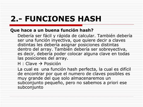 Ppt Tablas Hash Powerpoint Presentation Free Download Id6426495