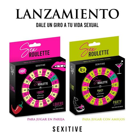 Sex Roulette Party Game Sexitive Diversin Ertica Sex Shop Mayorista