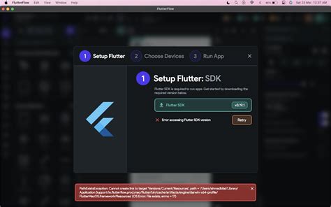 Unable To Setup The New Local Run On Macbook Air M1