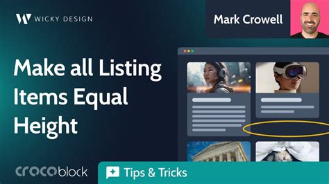 How To Make All Listing Items Equal Height In Elementor Jetengine