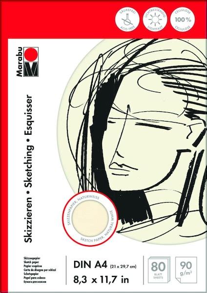 Marabu Sketchpad 210 X 297 Mm Plain Buy At Digitec
