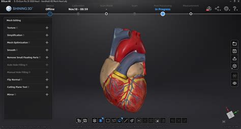 Exscan Post Processing Tools Einscan Support