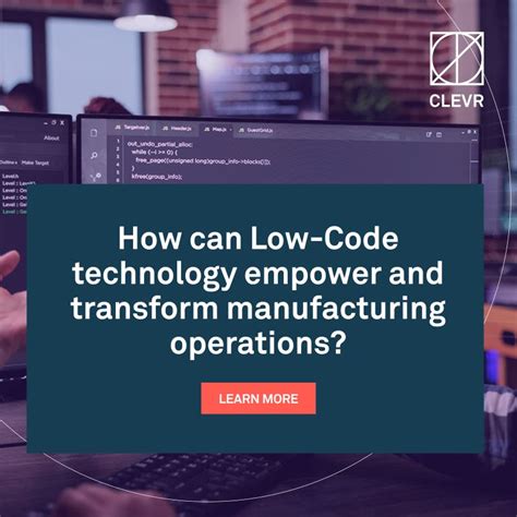 Lowcode Mendix Digitaltransformation Manufacturing Siemenspartners Clevr