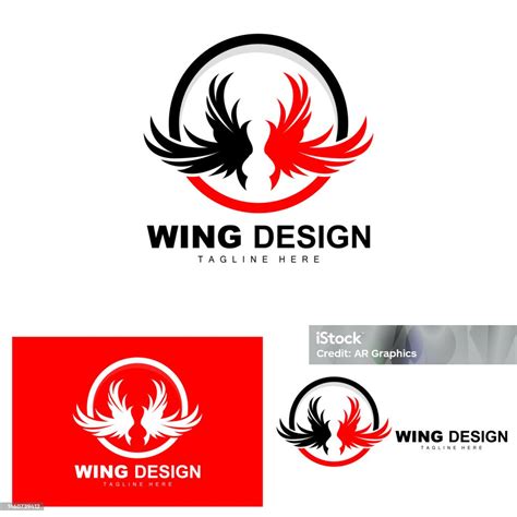 날개 로고 피닉스 로고 새 날개 벡터 템플릿 그림 날개 브랜드 디자인 개념에 대한 스톡 벡터 아트 및 기타 이미지 개념