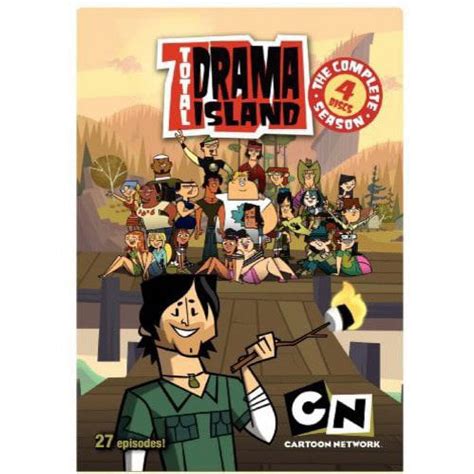 Cartoon Network Total Drama Island Complete Season Dvd