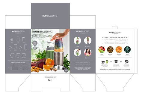 Nutribullet Packaging Design Behance